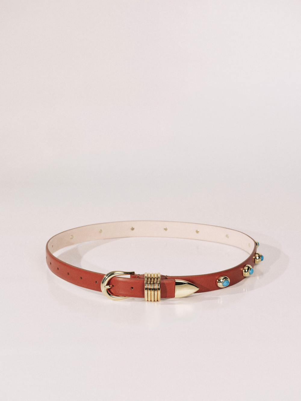 Hollyhock Stone Turquoise Belt - Belt - Dehanche